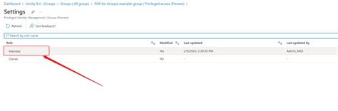 part 2 azure privileged identity management pim for groups markswinkels nl