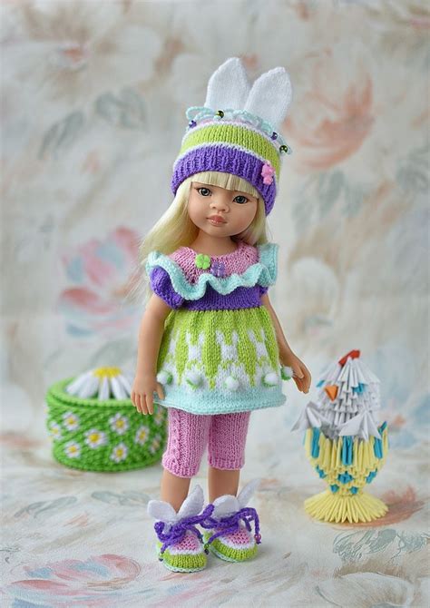 Пин от пользователя Мир игрушек и кукол на доске Одежда для кукол в 2024 г Вязаные куклы