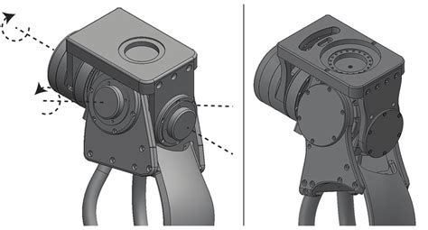 Left The First Design Iteration With Two Rotations Showing An