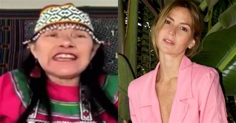 Líder A La Comunidad Shipibo Konibo Se Enfrenta A Diseñadora Anis