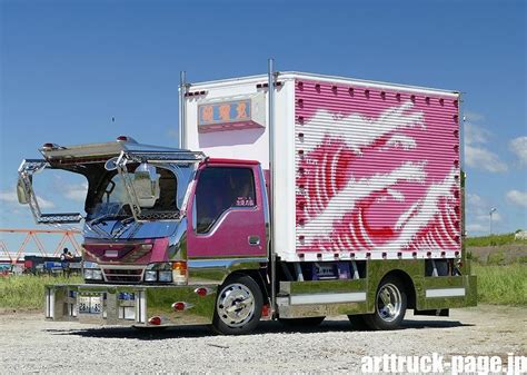 茨城編1 アートトラックのページ デコトラ トラック 働く 車