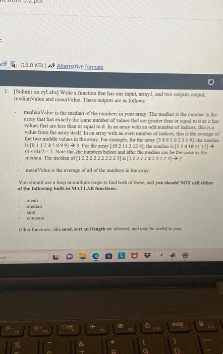 Solved 1 Submit On Zylabs Write A Function That Has One