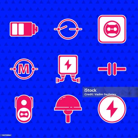 전기 변압기 발광 다이오드 번개 볼트 회로 구성표 전기 콘센트 및 배터리 충전 수준 표시기 아이콘을 설정합니다 벡터 0명에 대한 스톡 벡터 아트 및 기타 이미지 Istock