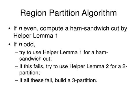 Ppt Finding Equitable Convex Partitions Of Points And Applications