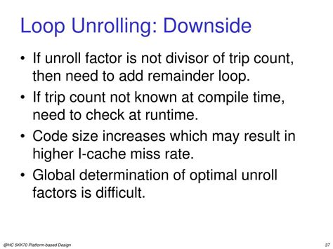Ppt Loop Transformations Powerpoint Presentation Free Download Id