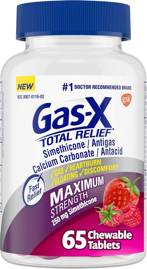 Gas X Extra Strength Gas Relief Chewable Tablets At Jane Shepherd Blog