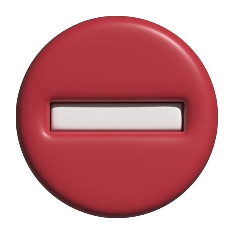 Do Not Entry Sign 3d Icon 19953596 Png