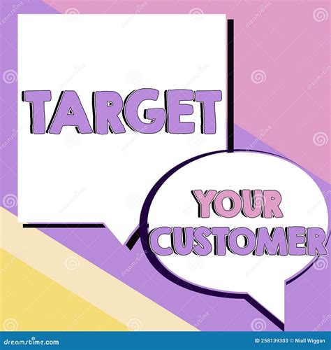 Text Caption Presenting Target Your Customer Business Approach Attract And Grow Audience
