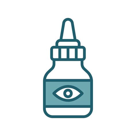 Eye Drops Icon Vector Design Template Simple And Clean 41935229 Vector