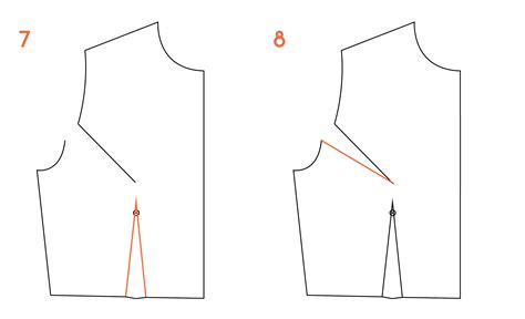 How To Move A Dart Using The Pivot Technique — In The Folds