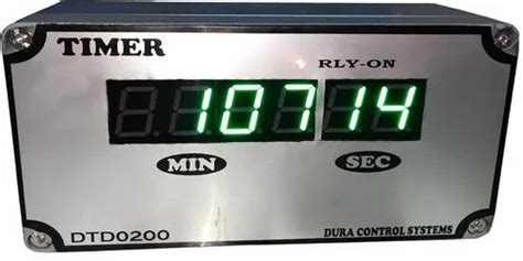 Segment Digital Timer Switch Timing Capacity Min Model Name Number DTD At