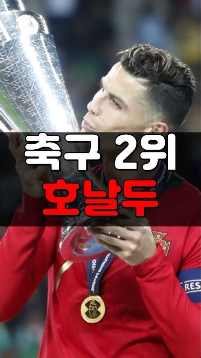 축구 역사상 2위인 호날두 Youtube