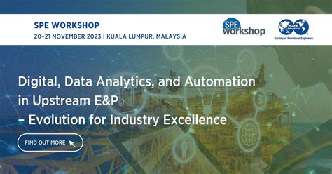 About The Spe Workshop Digital Data Analytics And Automation