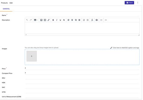 Adding Single Product
