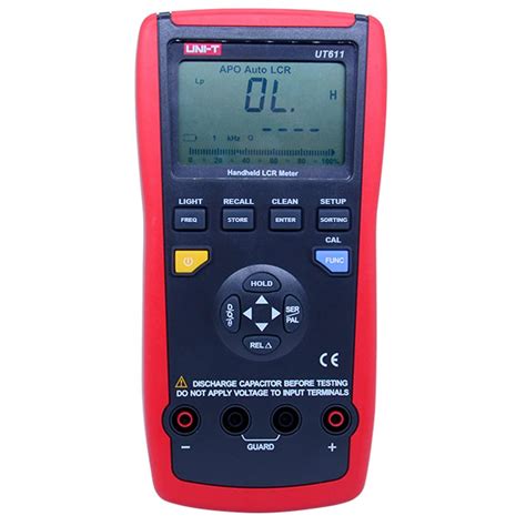 Snapklik Com UNI T Digital LCR Meter Inductance Capacitance Resistance Meter Series Parallel