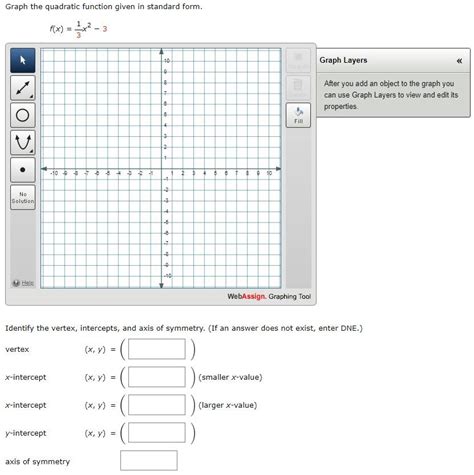Solved Graph The Quadratic Function Given In Standard Form