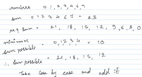 How Many Five Digits Numbers Divisible By 3 Can Be Formed By Using 0 Askiitians