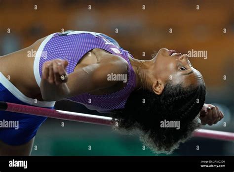 Morgan Lake Of Great Britain Makes An Attempt In The Womens High