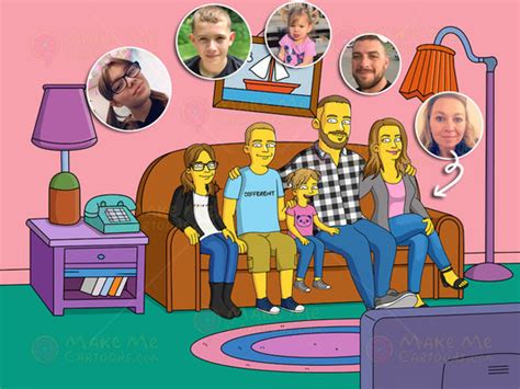 Make Me Cartoons Collections Tagged Simpsons Portrait