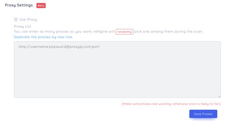 IP Rotation Proxychain Support And Nessus API Integration Issue Yogeshojha Rengine GitHub