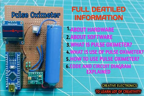 diy pulse oximeter using arduino and pulse sensor