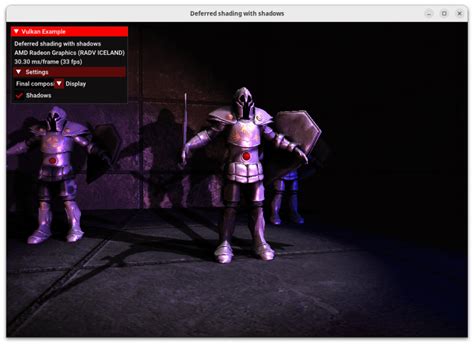 Install Vulkan Examples On Linux Snap Store