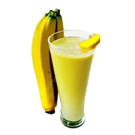 바나나 주스 주스 바나나 과일 Png 일러스트 및 Psd 이미지 무료 다운로드 Pngtree