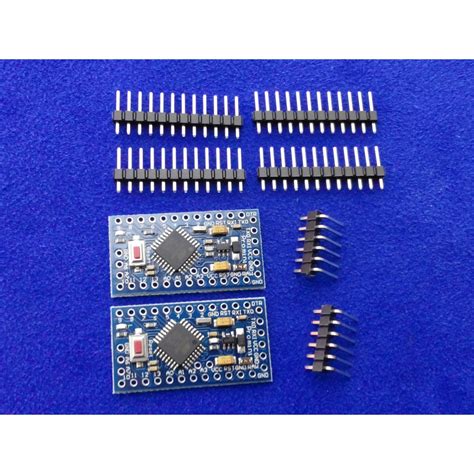 Arduino Pro Mini 改進版 1組2個 Atmega328p 5v 16m 無焊接 蝦皮購物
