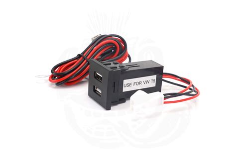 Vw T5 Dash Blank Usb Socket Upgrade Double Vee Dub