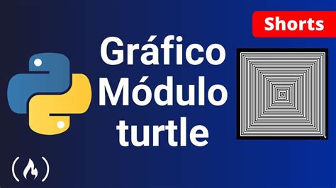 Python Módulo Turtle Cómo Crear Un Gráfico Paso A Paso Shorts Youtube
