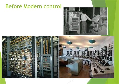 Classic Control In Industry Pptx Operating Systems Computer Software And Applications