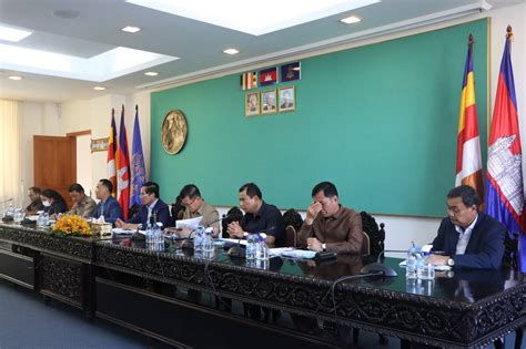 រដ្ឋបាលរាជធានីភ្នំពេញ បើកកិច្ចប្រជុំត្រៀមរៀបចំកិច្ចប្រជុំអភិបាលក្រុងអាស៊ាន Cen