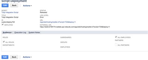 NetSuite Integration