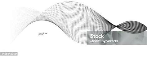 흐르는 사라지는 입자의 물결 벡터 추상적 인 배경 매력적인 라인 점 모션 편안한 그림 이미지처럼 연기 이미지 기반 소셜 미디어에 대한 스톡 벡터 아트 및 기타 이미지