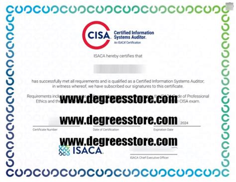 How To Buy A Cisa Certificate Buy Diploma Online Buy Degree And