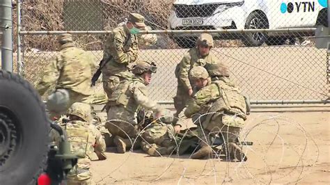 유사시 부상자 분류·응급처치대량 사상자 훈련 구슬땀