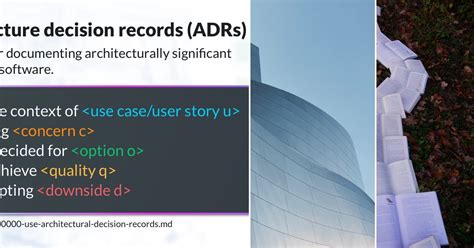 List Architecture Decision Records Curated By Fabien Benichou Medium