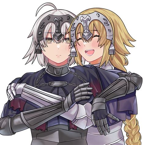 Jeanne Darc Alter And Jeanne Darc Fate And 2 More Drawn By Akio