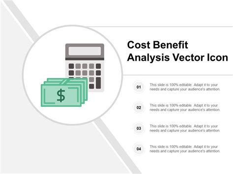 Cost Benefit Analysis Vector Icon Ppt PowerPoint Presentation Icon Designs