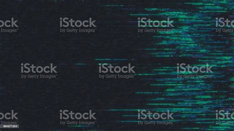 독특한 디자인 추상 디지털 픽셀 노이즈 결함 오류 비디오 손상 0명에 대한 스톡 사진 및 기타 이미지 0명 Glitch Style Of Electronic