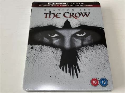The Crow Th Anniversary Collectors K Uhd Blu Ray Steelbook U K