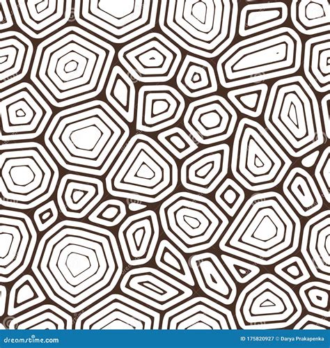 Turtle Shell Pattern Vector Illustration 78406658