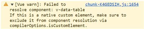 【vuetify3】failed To Resolve Component V Data Tableの対処法 のうみそブログ