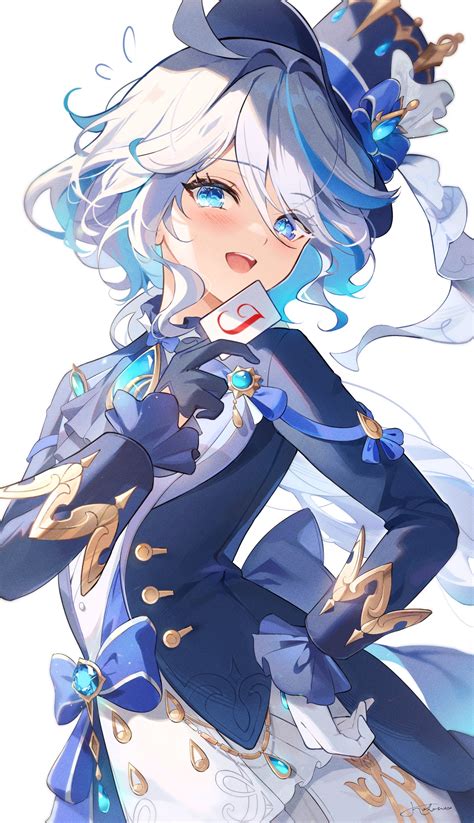 Furina Genshin Impact Drawn By Kokonex Danbooru