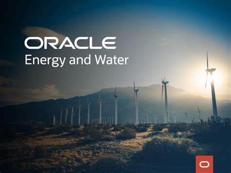 Oracle Energy And Water Enlit World