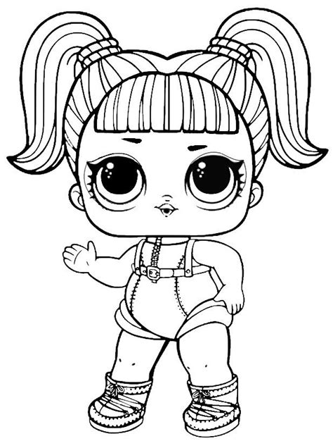 Desenhos Para Imprimir Colorir E Pintar Lol Surprise Desenhos Para