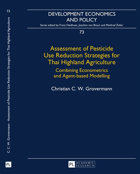 Pdf Assessment Of Pesticide Use Reduction Strategies For Thai Highland Agriculture Combining