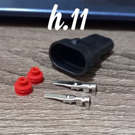 Jual Socket Lampu H11 Male Foglamp Shopee Indonesia