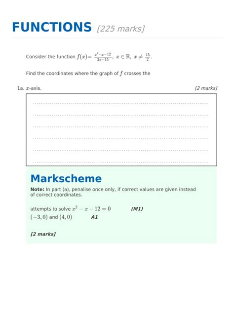 Functions Pdf Asymptote Maxima And Minima