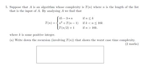 Recursion Why Is The Worst Case Time Complexity Of This Simple
